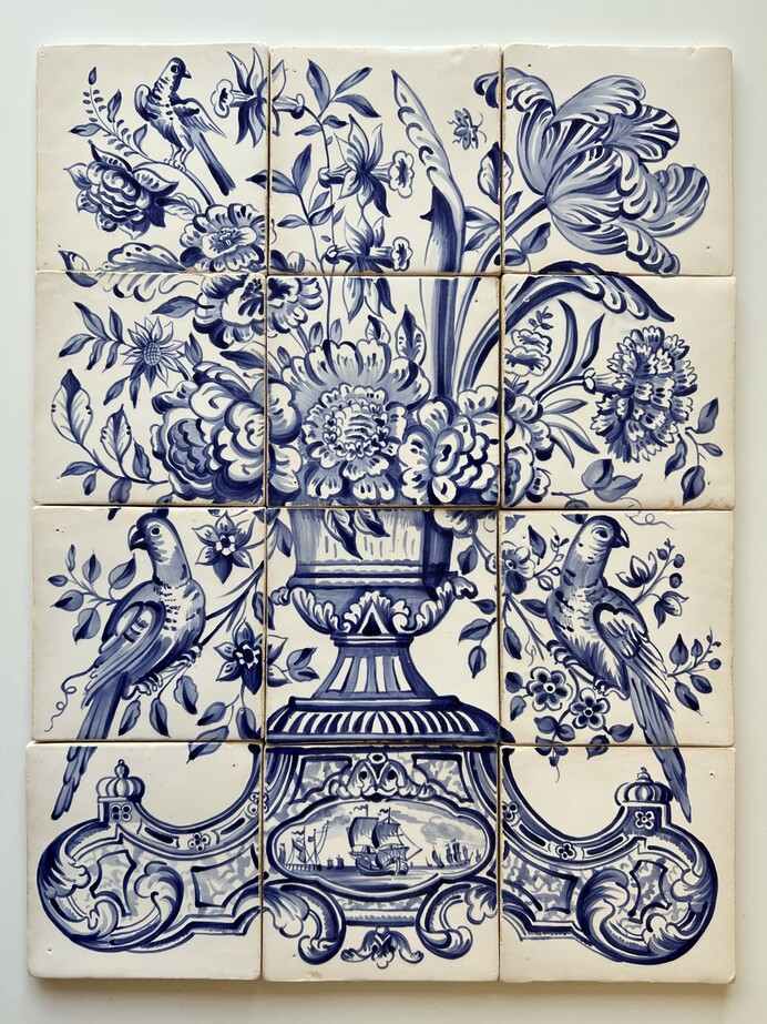 KV Tiles : Making a Reproduction Antique Dutch Tile