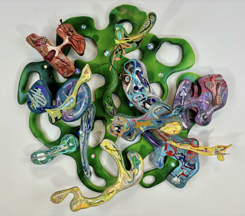 Joseph Castronova Studio : Projects and Series : Dimensional Paintings