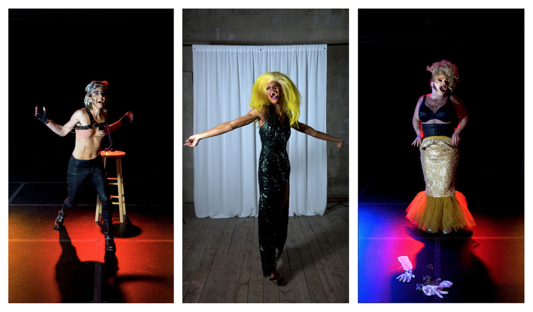 RACHEL RAMPLEMAN : Artwork : Burlesque / Showgirls : Glam Metal Succubi