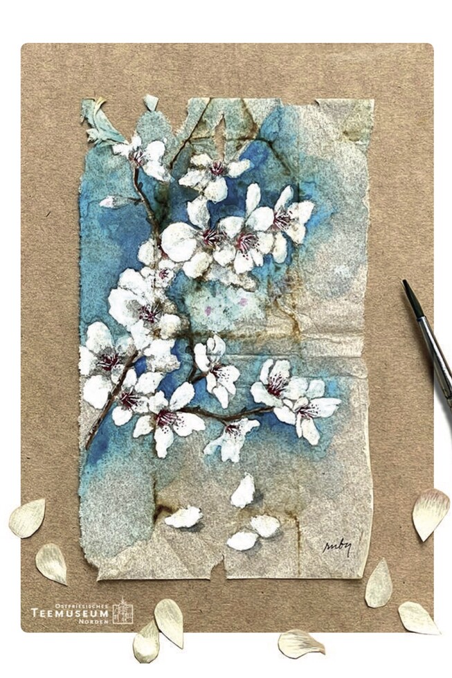 RUBY SILVIOUS : Tea bag Art : 26 Days of Tea in France (2017)