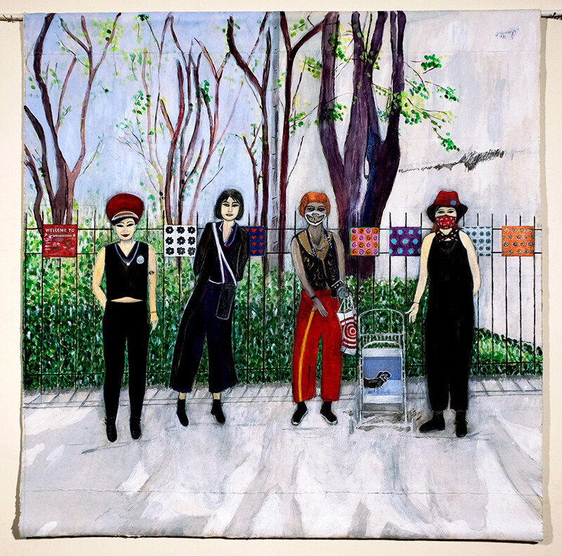 SALLY APFELBAUM : THE SECRET LAWS OF ART: PORTFOLIO PROJECT