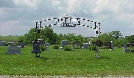 Hardin Cemetery - Appanoose County, Iowa