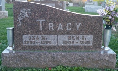 TRACY, IZA M. - Appanoose County, Iowa | IZA M. TRACY - Iowa Gravestone ...