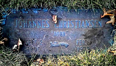 CHRISTIANSEN, JOHANNES "JOHN" - Black Hawk County, Iowa | JOHANNES "JOHN" CHRISTIANSEN - Iowa ...