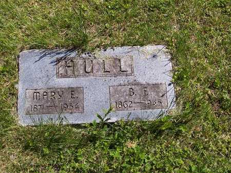 HULL, B.F. - Boone County, Iowa | B.F. HULL - Iowa Gravestone Photos