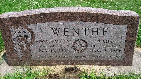 WENTHE, WILLIAM - Bremer County, Iowa | WILLIAM WENTHE - Iowa ...