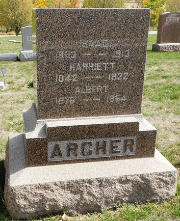 ARCHER, ALBERT - Calhoun County, Iowa | ALBERT ARCHER - Iowa Gravestone ...