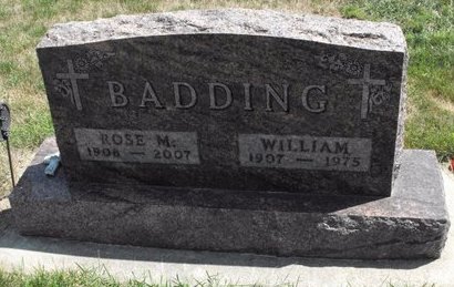 SCHROEDER BADDING, ROSE M - Carroll County, Iowa | ROSE M SCHROEDER ...