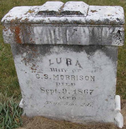 MORRISON, LURA - Cass County, Iowa | LURA MORRISON - Iowa Gravestone Photos
