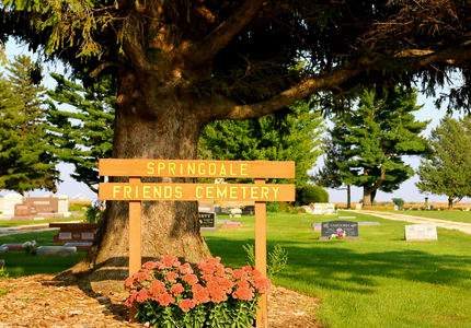 Springdale Cemetery - Cedar County, Iowa