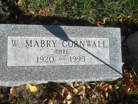 CORNWALL, W. MABRY (MABE) - Clay County, Iowa | W. MABRY (MABE ...