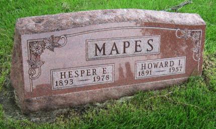 MAPES, HESPER E - Dallas County, Iowa | HESPER E MAPES - Iowa ...