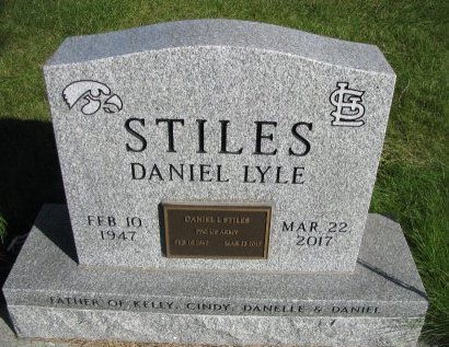 STILES, DANIEL LYLE - Dallas County, Iowa | DANIEL LYLE STILES - Iowa ...
