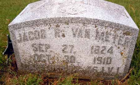 VAN METER, JACOB R. - Dallas County, Iowa | JACOB R. VAN METER - Iowa ...