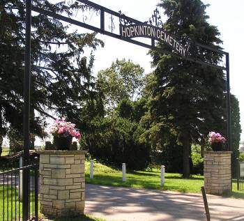Hopkinton Cemetery - Delaware County, Iowa