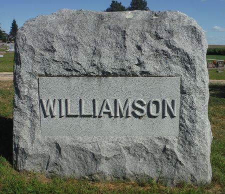 WILLIAMSON, FAMILY MEMORIAL - Delaware County, Iowa | FAMILY MEMORIAL ...