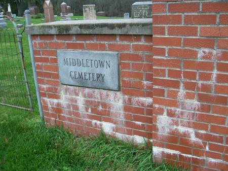 Middletown Cemetery - Des Moines County, Iowa