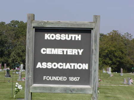 Kossuth Cemetery - Des Moines County, Iowa