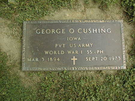 CUSHING, GEORGE O. - Dubuque County, Iowa | GEORGE O. CUSHING - Iowa ...