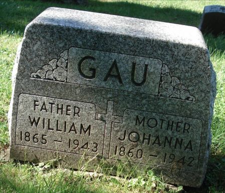 GAU, WILLIAM - Dubuque County, Iowa | WILLIAM GAU - Iowa Gravestone Photos