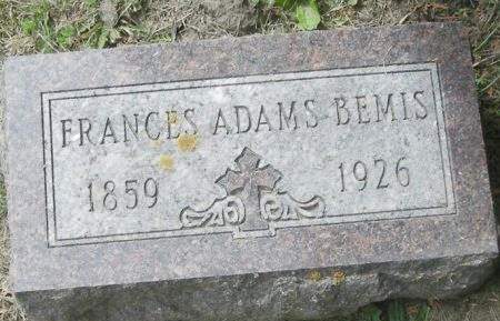 BEMIS, FRANCES - Fayette County, Iowa | FRANCES BEMIS - Iowa Gravestone Photos