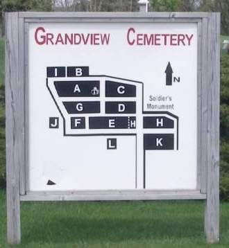 Grandview Cemetery - Fayette County, Iowa