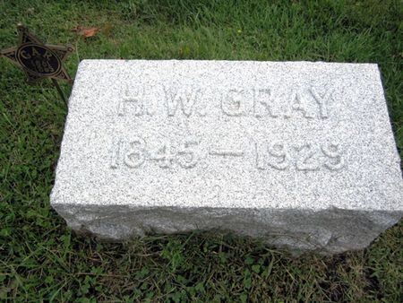 GRAY, H.W. - Fayette County, Iowa | H.W. GRAY - Iowa Gravestone Photos