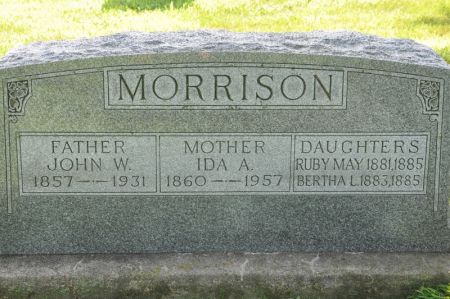 MORRISON, IDA A. - Grundy County, Iowa | IDA A. MORRISON - Iowa ...