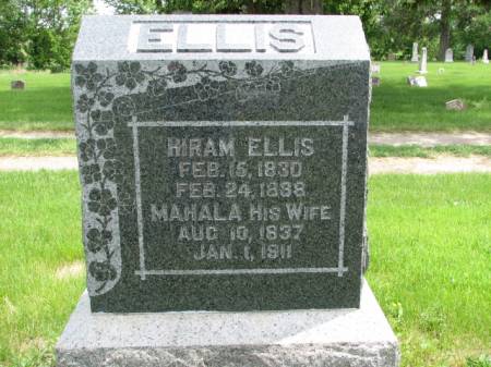 ELLIS, MAHALA - Guthrie County, Iowa | MAHALA ELLIS - Iowa Gravestone ...