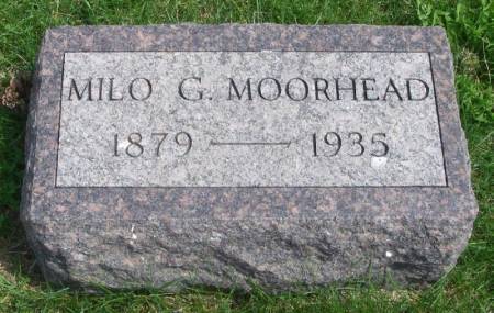 MOORHEAD, MILO G. - Guthrie County, Iowa | MILO G. MOORHEAD - Iowa ...