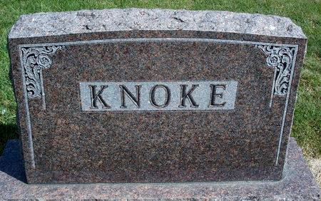 KNOKE, FAMILY MONUMENT - Hancock County, Iowa | FAMILY MONUMENT KNOKE ...