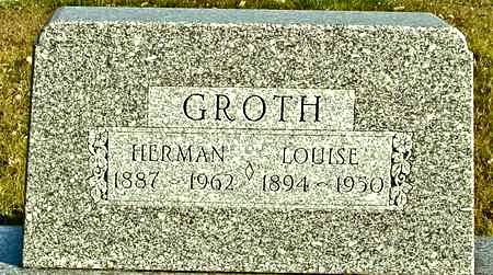 GROTH, LOUISE - Ida County, Iowa | LOUISE GROTH - Iowa Gravestone Photos