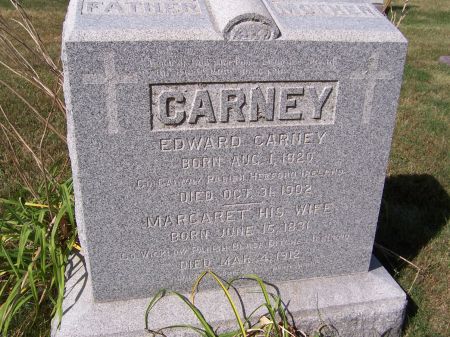 CARNEY, EDWARD - Iowa County, Iowa | EDWARD CARNEY - Iowa Gravestone Photos