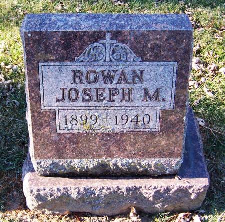 ROWAN, JOSEPH M. - Jackson County, Iowa | JOSEPH M. ROWAN - Iowa ...