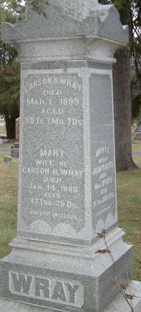 WRAY, CARSON B. - Johnson County, Iowa | CARSON B. WRAY - Iowa ...