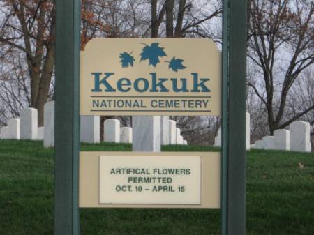 Keokuk National Cemetery - Lee County, Iowa