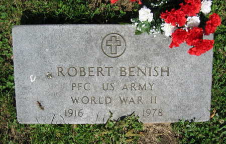 BENISH, ROBERT - Linn County, Iowa | ROBERT BENISH - Iowa Gravestone Photos