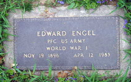 ENGEL, EDWARD - Linn County, Iowa | EDWARD ENGEL - Iowa Gravestone Photos