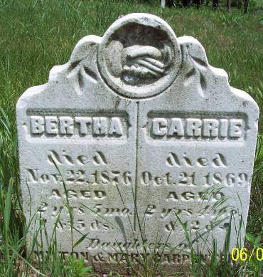 CARPENTER, BERTHA - Louisa County, Iowa | BERTHA CARPENTER - Iowa Gravestone Photos