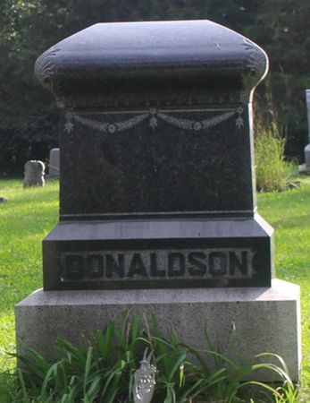 DONALDSON, FAMILY MONUMENT - Louisa County, Iowa | FAMILY MONUMENT ...