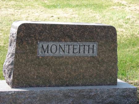 MONTEITH, FAMILY STONE - ELMER/ROSE - Lucas County, Iowa | FAMILY STONE ...