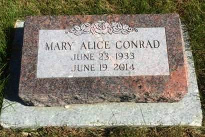 CONRAD, MARY ALICE - Madison County, Iowa | MARY ALICE CONRAD - Iowa ...