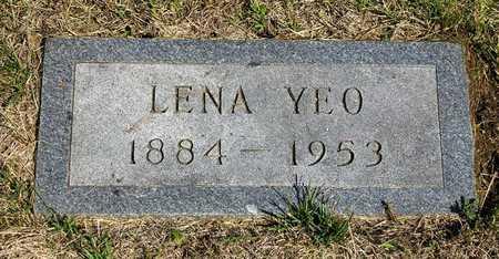 YEO, LENA - Madison County, Iowa | LENA YEO - Iowa Gravestone Photos
