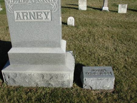 ARNEY, JOHN - Marshall County, Iowa | JOHN ARNEY - Iowa Gravestone Photos