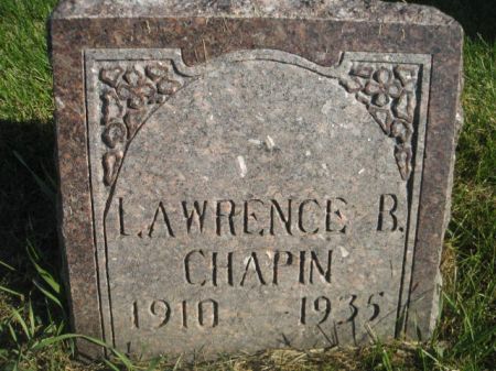 CHAPIN, LAWRENCE B. - Mills County, Iowa | LAWRENCE B. CHAPIN - Iowa ...
