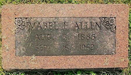 ALLEN, MABEL EDNA - Muscatine County, Iowa | MABEL EDNA ALLEN - Iowa ...