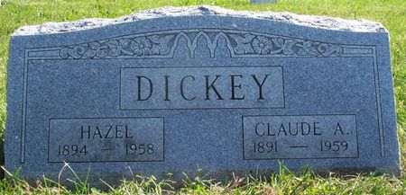 DICKEY, CLAUDE A. - Muscatine County, Iowa | CLAUDE A. DICKEY - Iowa ...