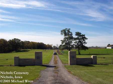 Nichols Cemetery - Muscatine County, Iowa