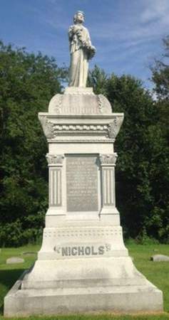 NICHOLS, FAMILY MONUMENT - Muscatine County, Iowa | FAMILY MONUMENT ...