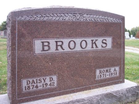 BROOKS, ROME A. - Page County, Iowa | ROME A. BROOKS - Iowa Gravestone ...